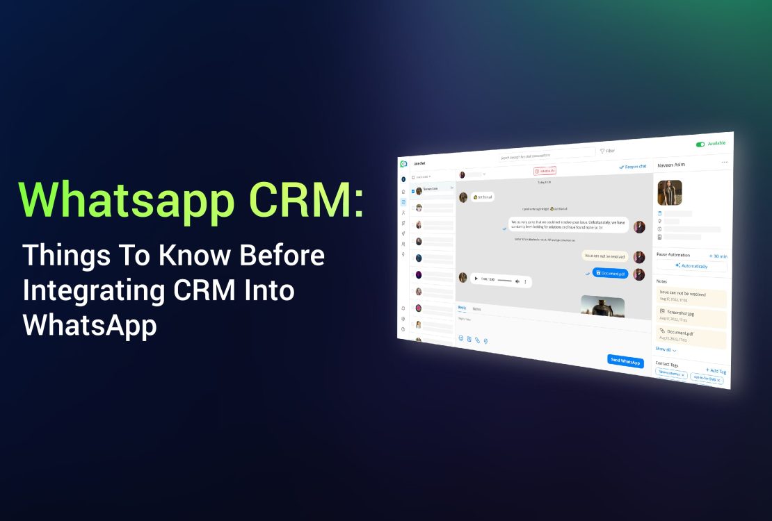 WhatsApp CRM: 5 Things To Know Before Integrating CRM Into WhatsApp ...