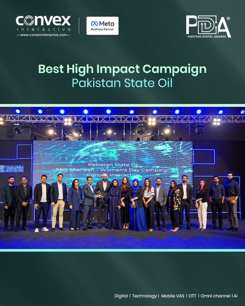 Convex Interactive Wins Big at Pakistan Digital Awards 2025